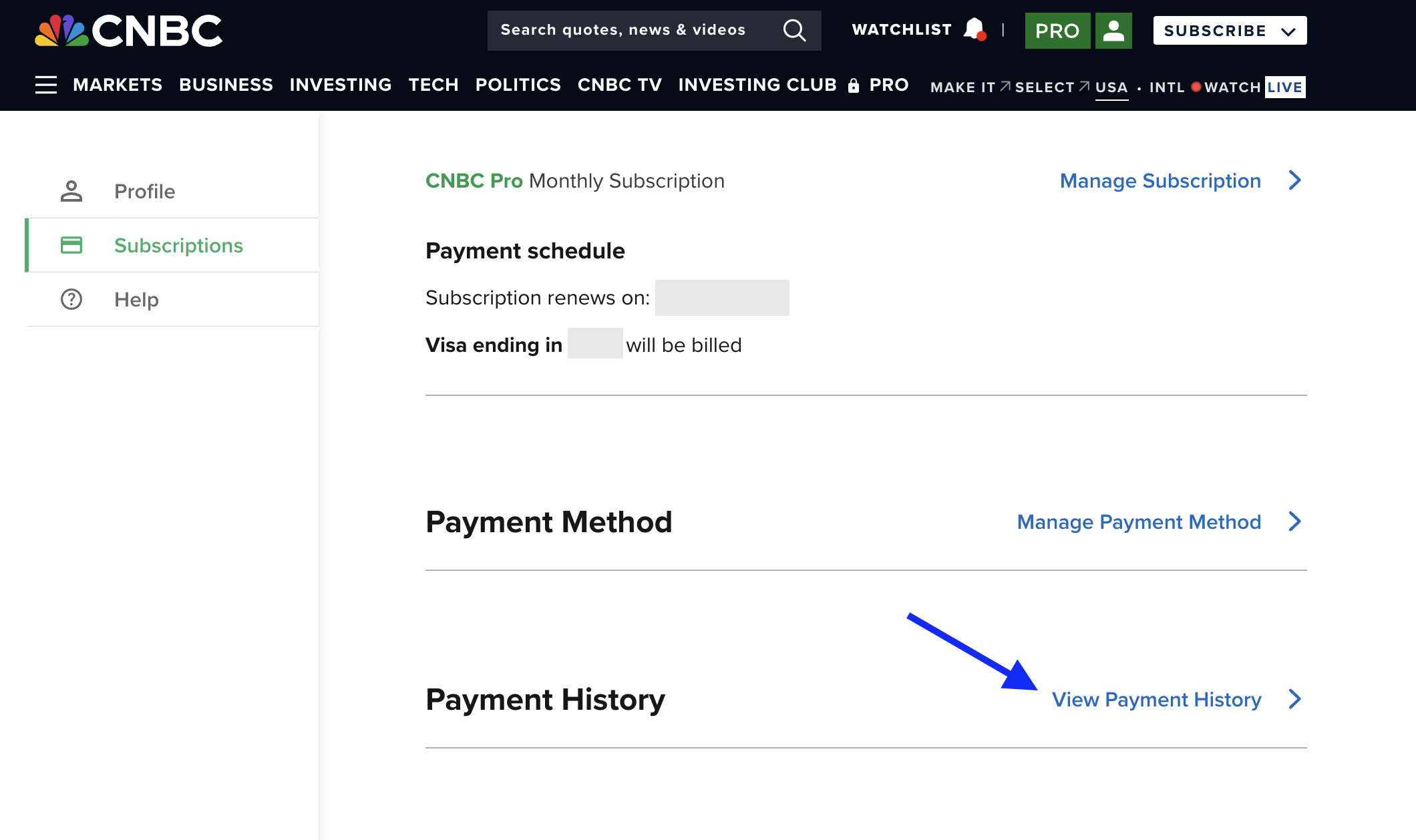 How do I get an invoice/receipt for my subscription purchase? – CNBC ...