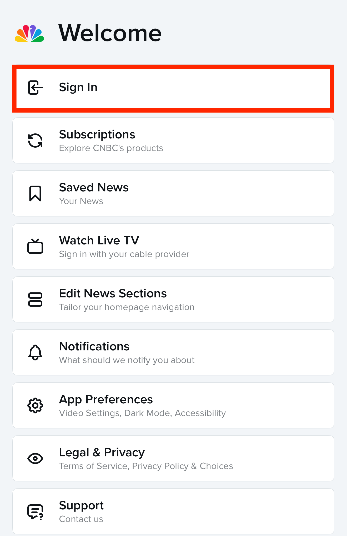 How do I log into my CNBC subscription – CNBC Help Center