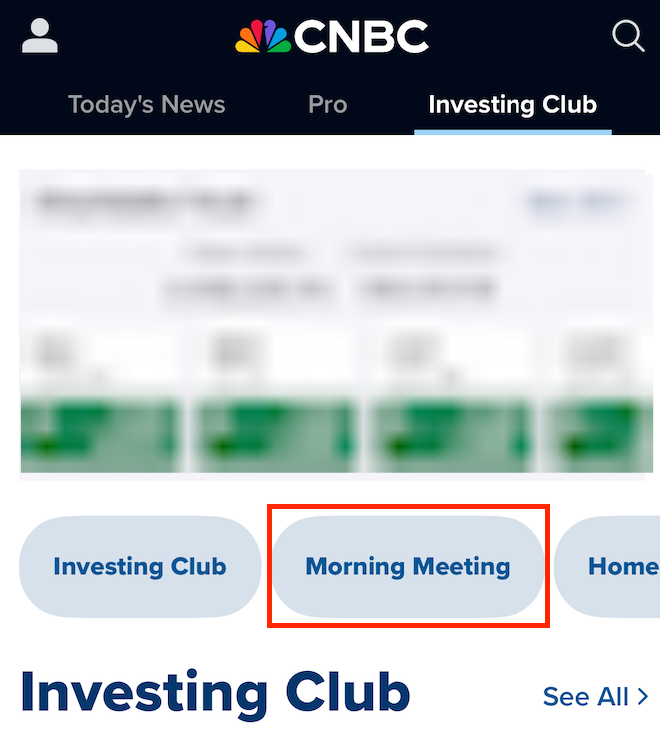 How do I watch the Morning Meeting? – CNBC Help Center
