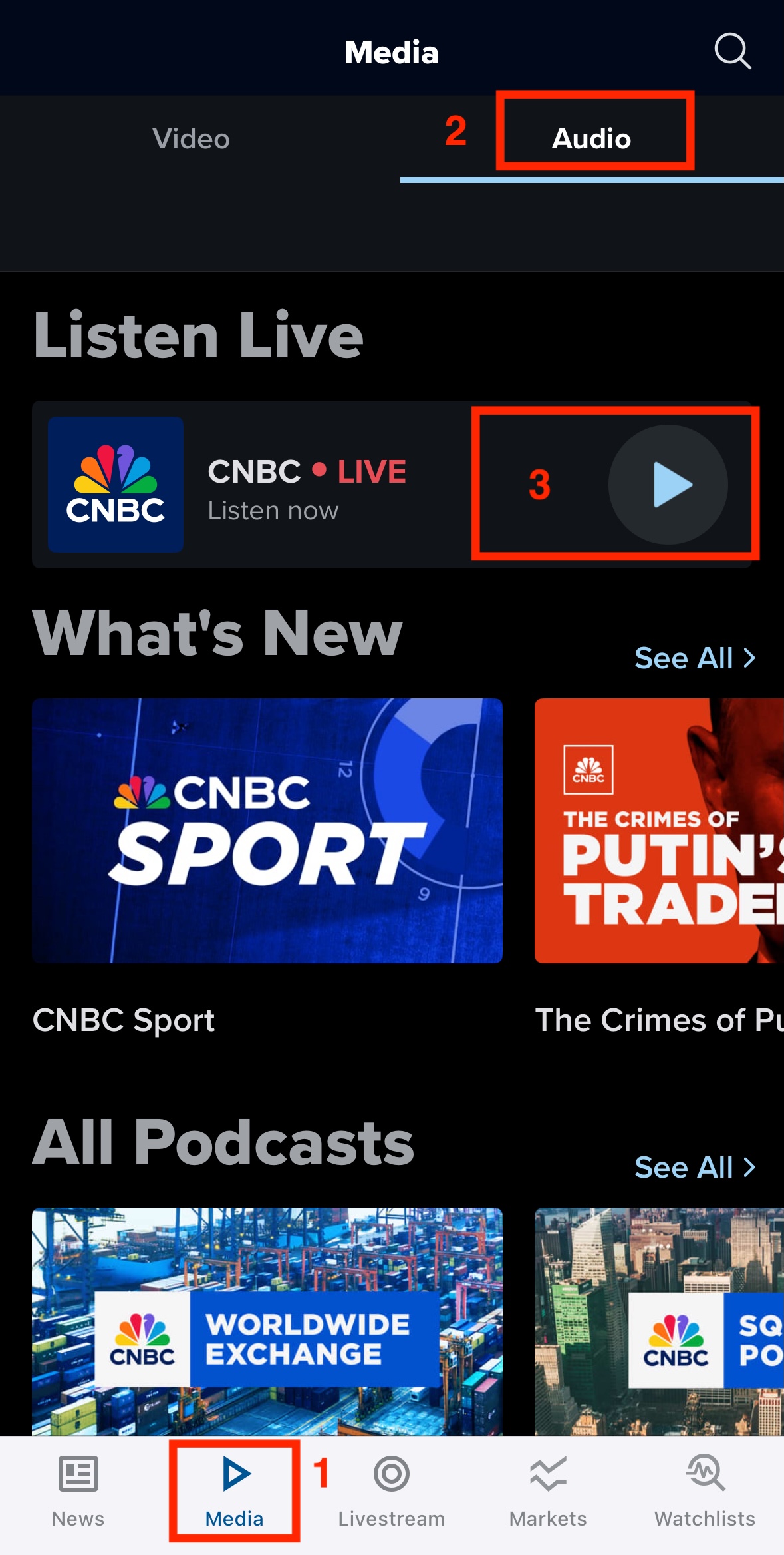 How can I listen to CNBC Live Audio? – CNBC Help Center