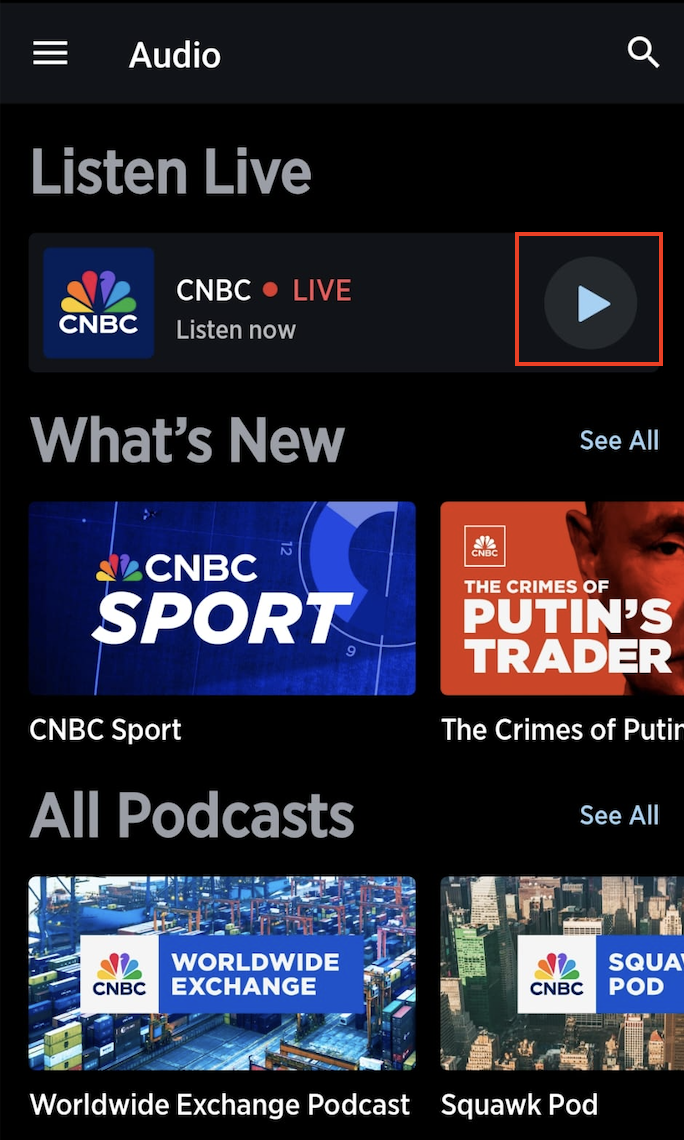 How can I listen to CNBC Live Audio? – CNBC Help Center